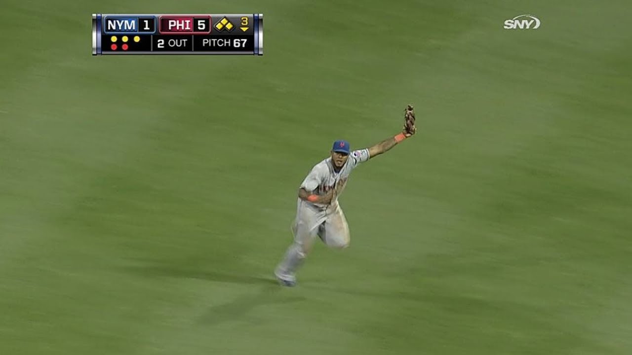 Valdespin's shoestring catch - YouTube