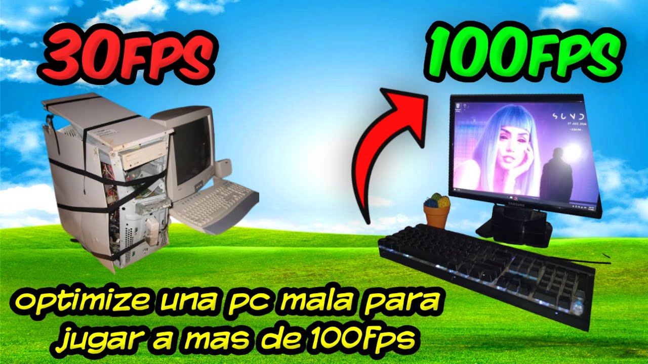 Como Optimizar una PC MALA para JUGAR A MAS de 100 FPS - YouTube