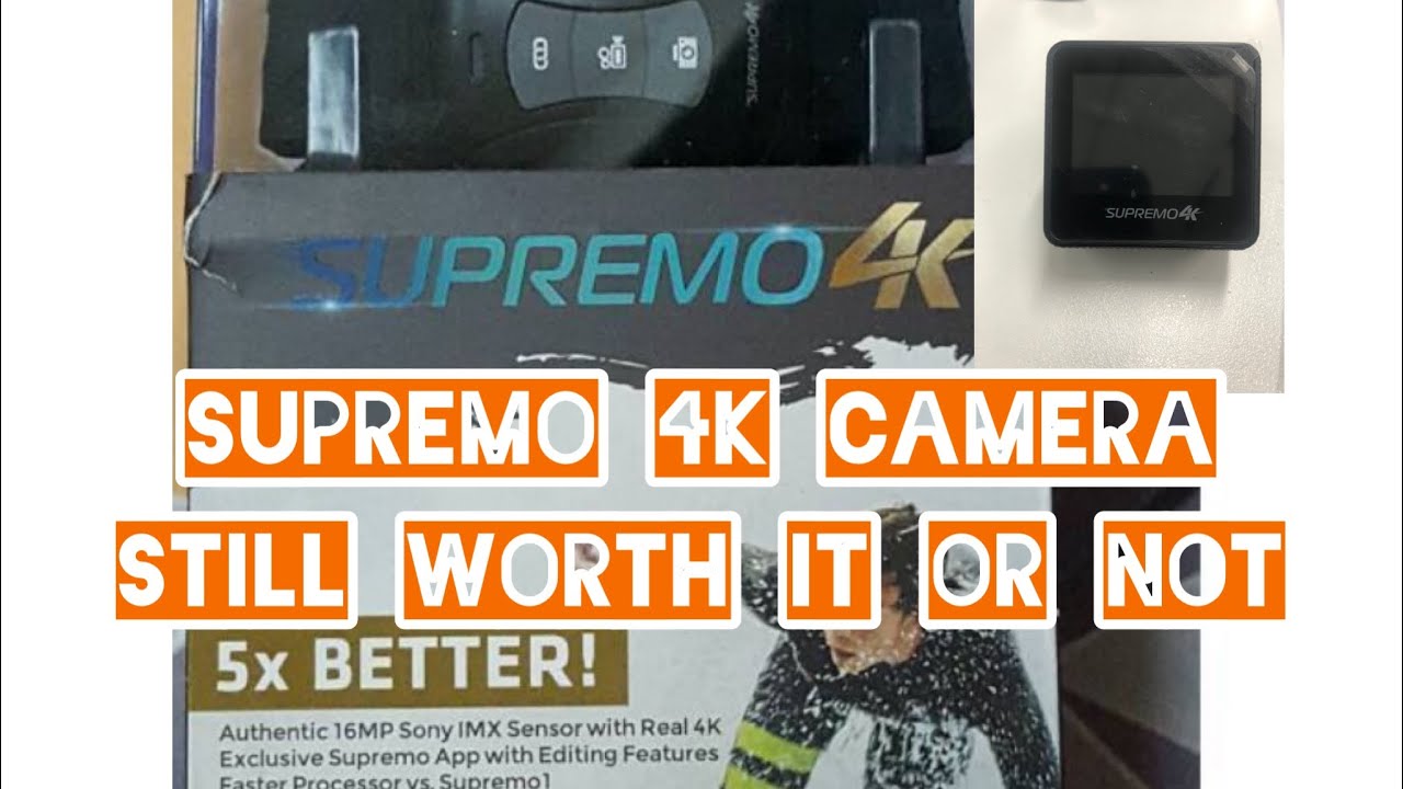 Supremo 4k camera still good for motovlog or not year 2020 - YouTube