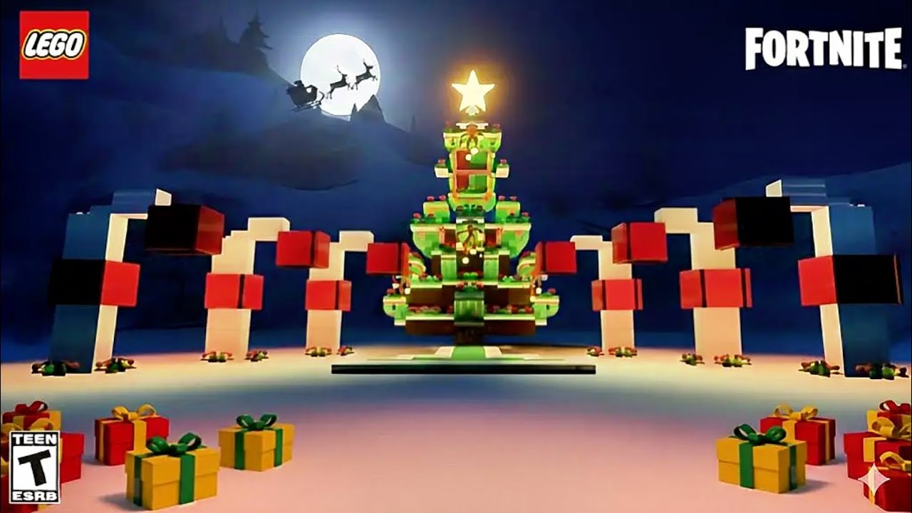 LEGO Fortnite: How To Build CHRISTMAS TREE - Episode 2 - YouTube