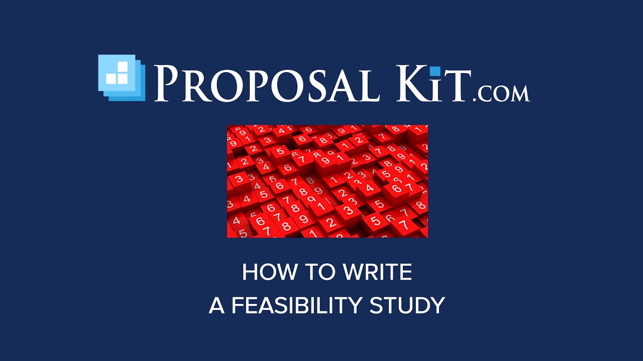 How to Write a Feasibility Study - YouTube