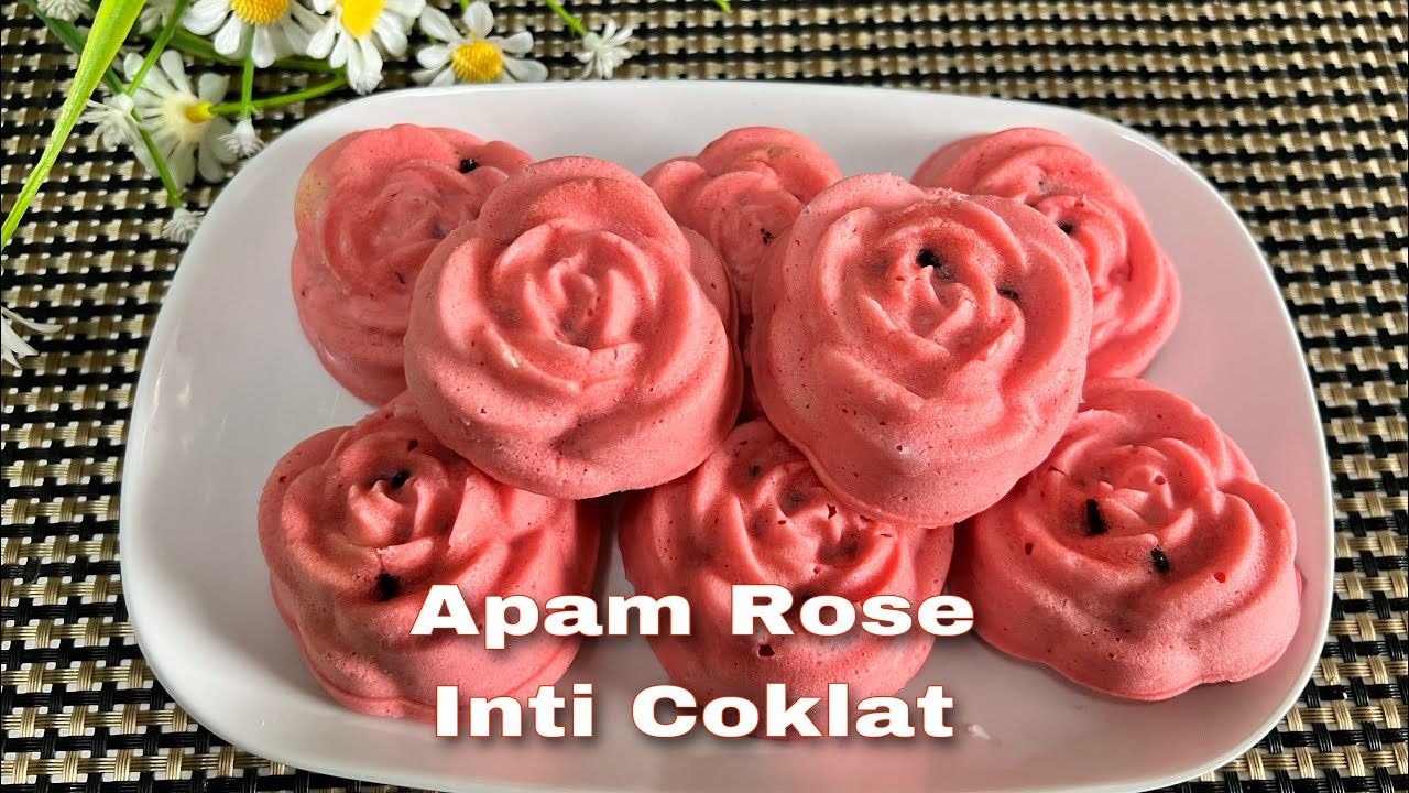 Resepi Apam Rose dengan Inti Coklat , Mesti Cuba - YouTube