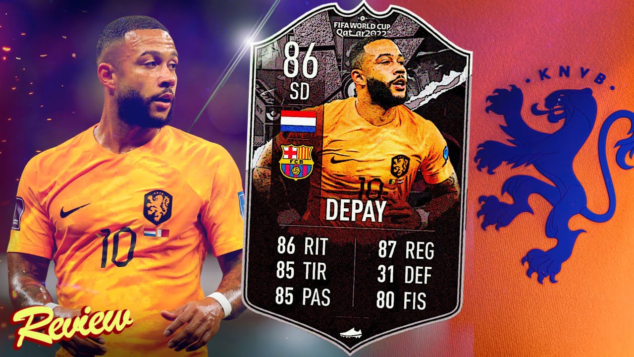 Memphis Depay 86 Showdown SBC Review Español || FIFA 23 Ultimate Team ...