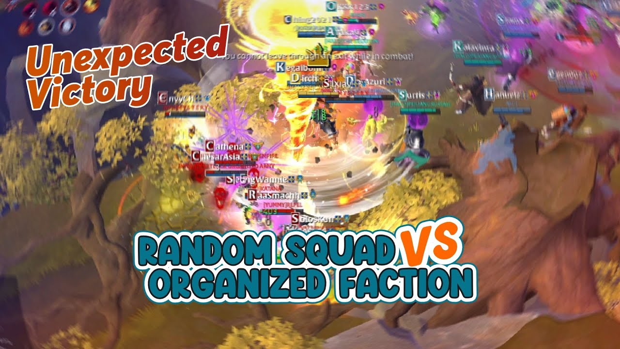 Albion Online | Random Squad vs Organized Faction – Unexpected Victory ...