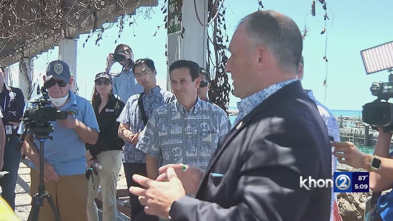 Governor interview on Lahaina temporary housing, re-opening date and ...