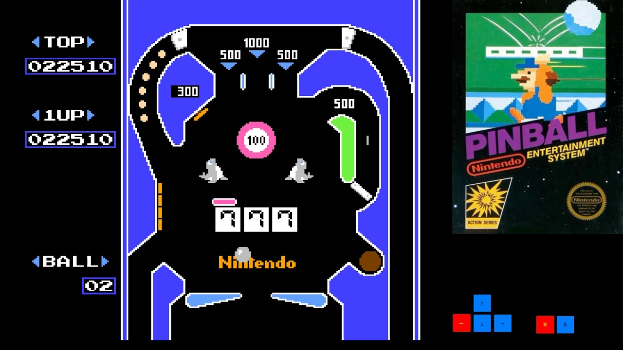 [NES] Enjoyed Famicom pinball - YouTube