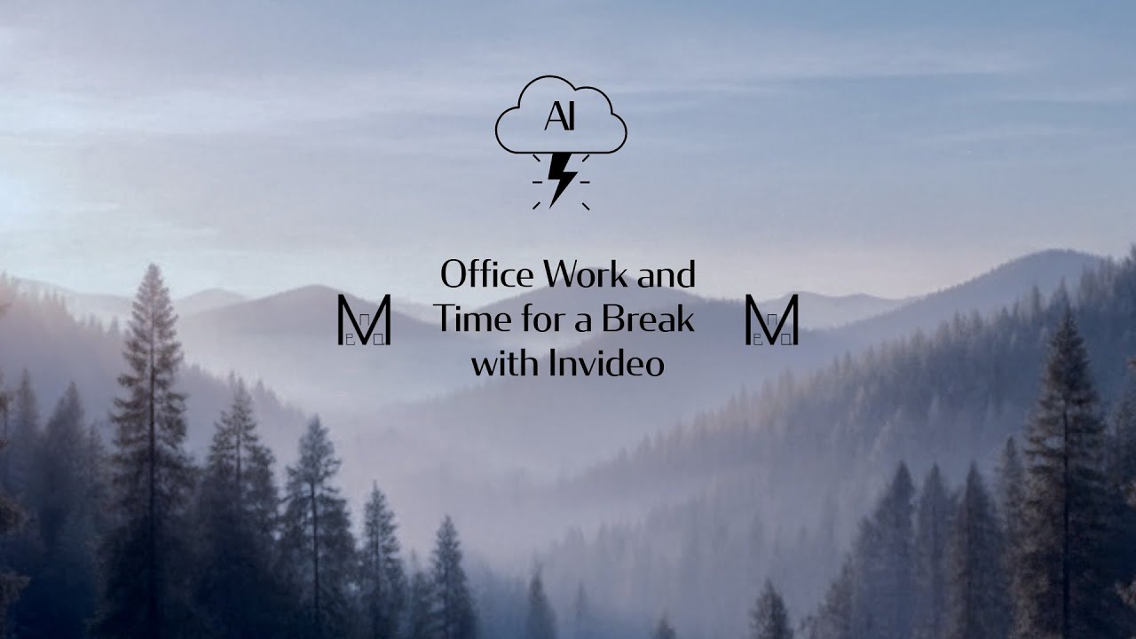 AI Office Work and time for a break with Invideo - YouTube