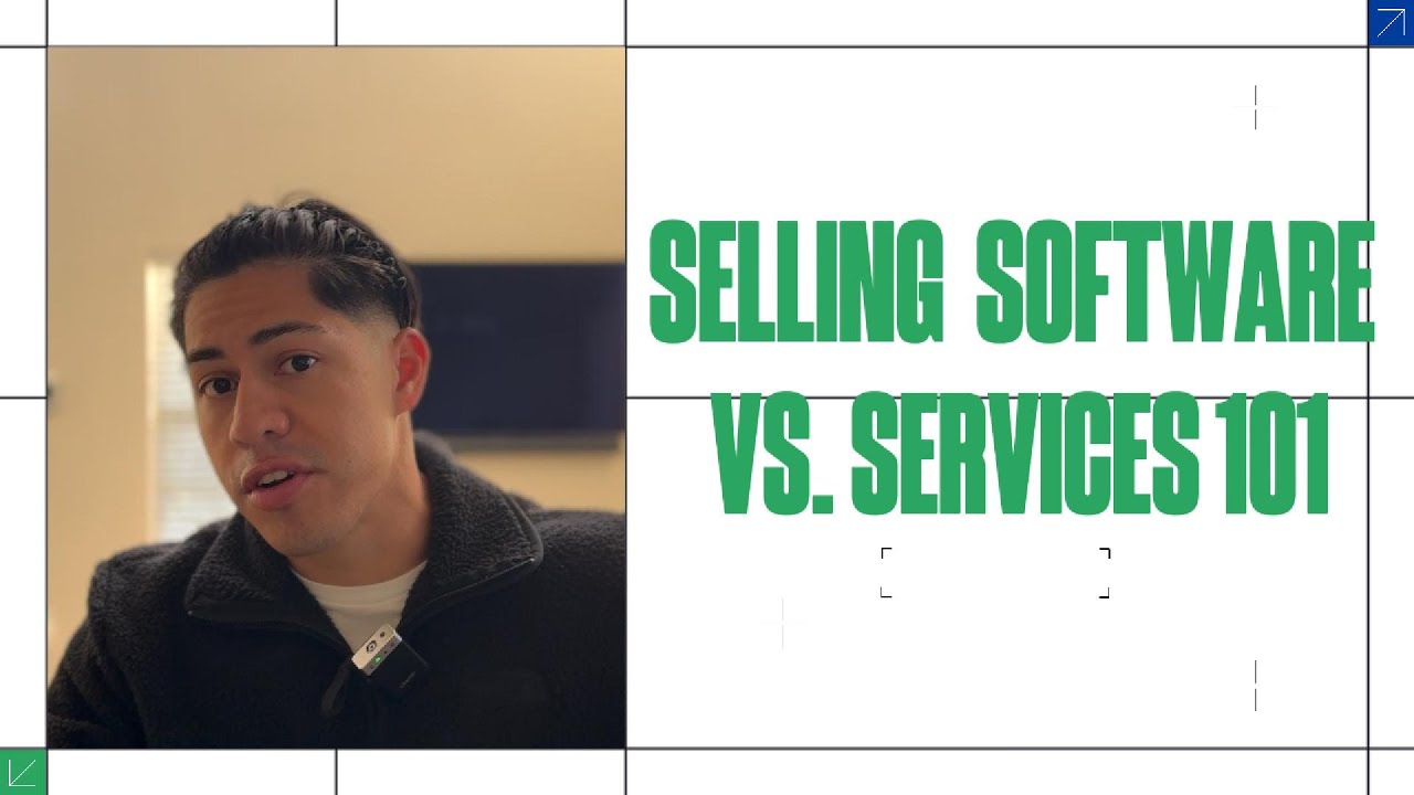 Selling Software vs. Services 101 - YouTube