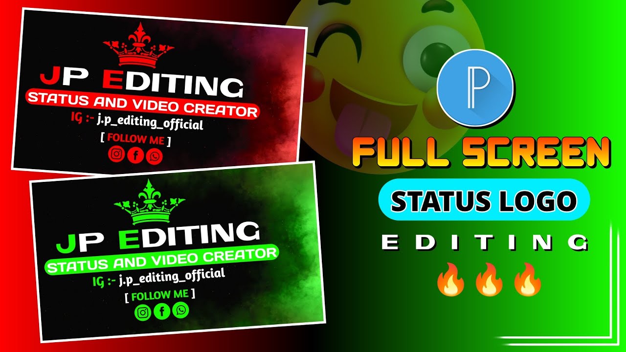 Trending 4k Fullscreen Logo Editing Pixellab | New Trending Fullscreen ...
