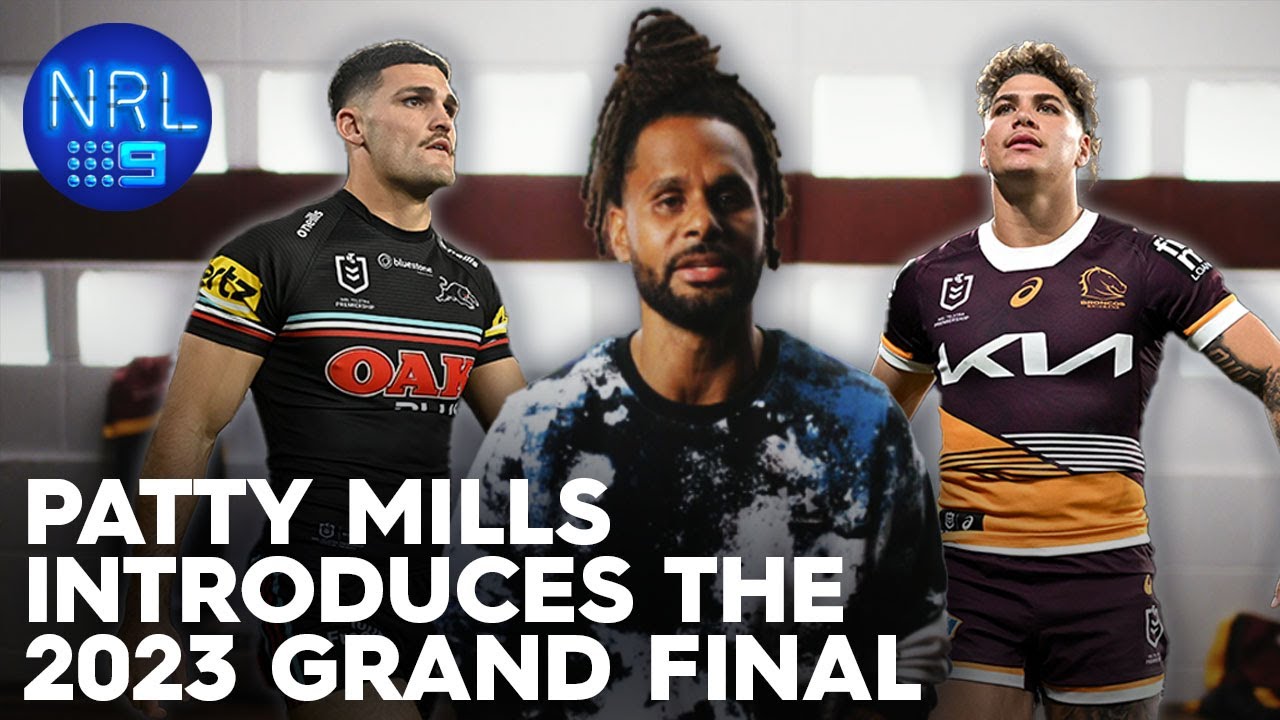 Patty Mills' electric NRL Grand Final opener: 2023 NRL Grand Final ...