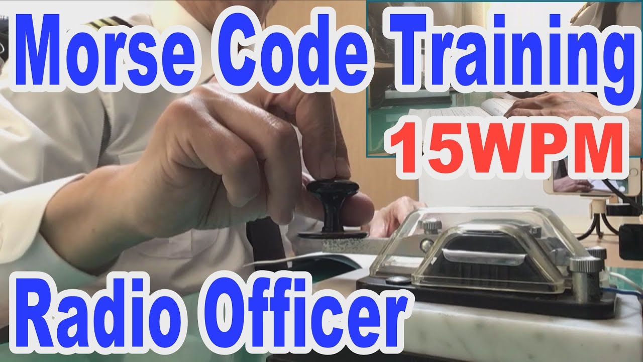 【There are many Morse code fans in Japan too】Morse code is universal. Use it to practice your ...