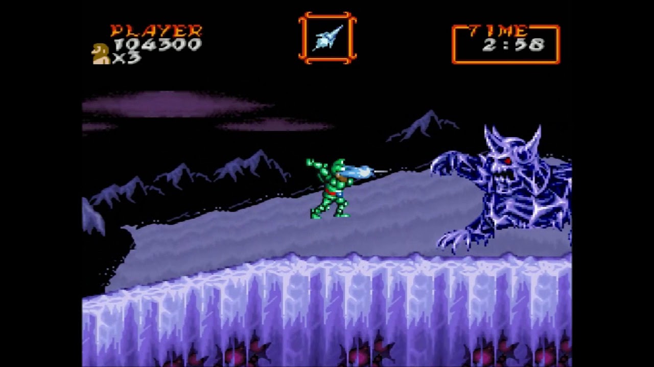 Super Ghouls 'n Ghosts - All Bosses - YouTube