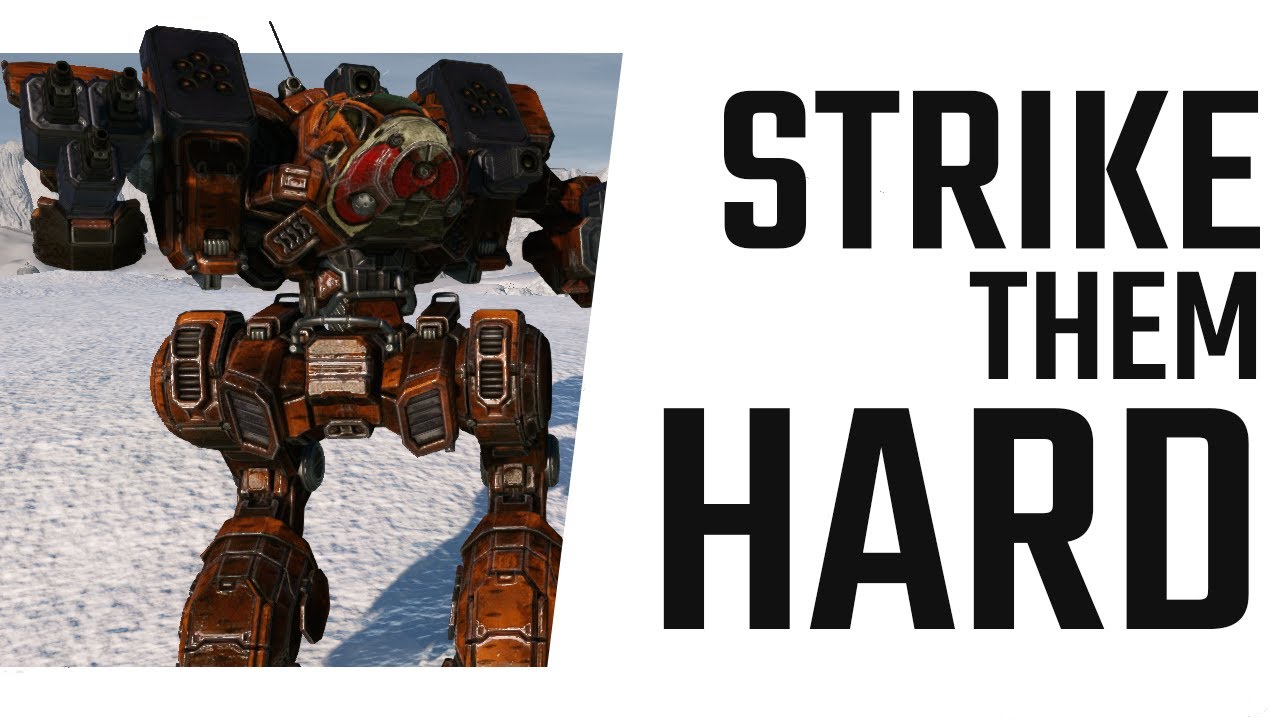 Strike them hard! - Black Lanner Striker Build - Mechwarrior Online The ...