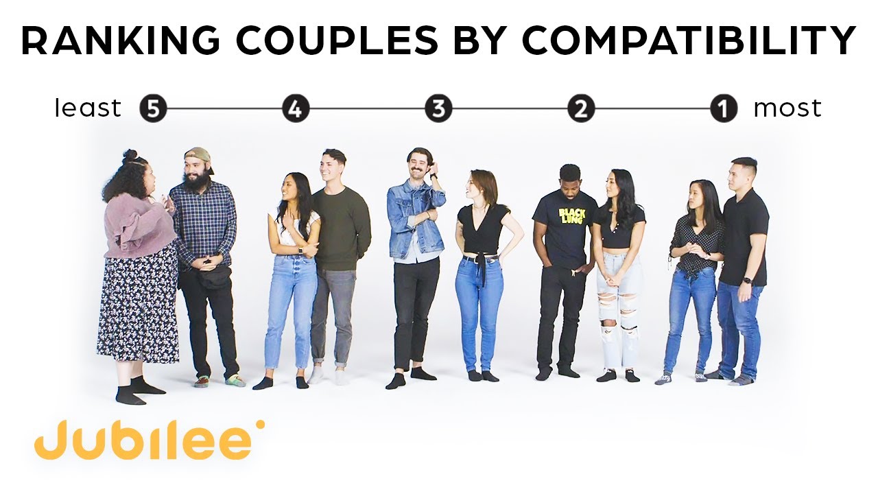 Ranking Couples By Compatibility (Pt. 1) | Straight Couples - YouTube