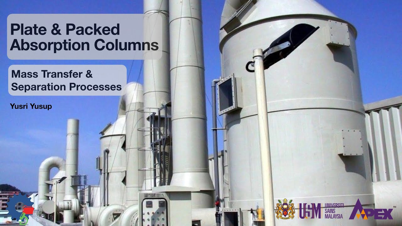 IEK213 Plate and Packed Absorption Columns - YouTube