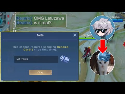 I CHANGE MY NAME TO LETUZAWA AND THIS WHAT HAPPENED... - YouTube