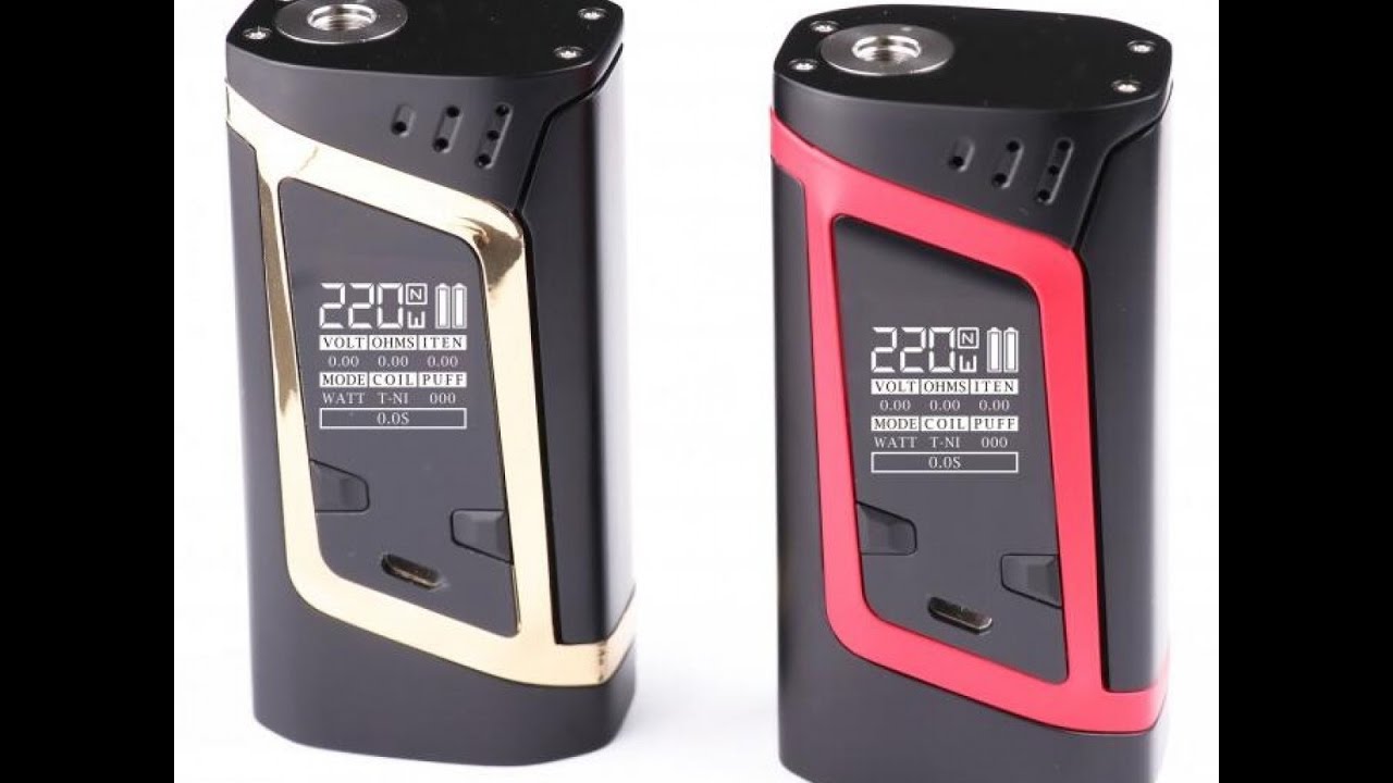 Smok ALIEN 220 TC (полный обзор) - YouTube