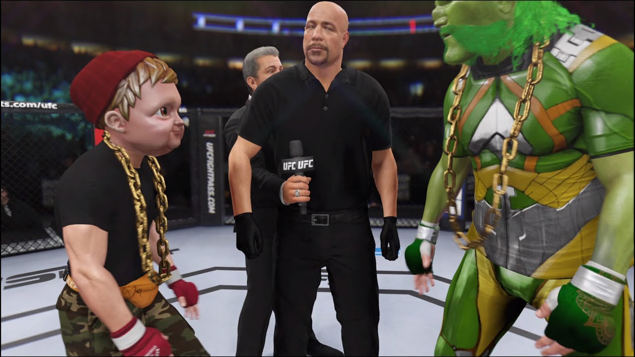 UFC 4 - Hasbulla vs Fin Fang Foom - Crazy UFC 👊🤪 - YouTube