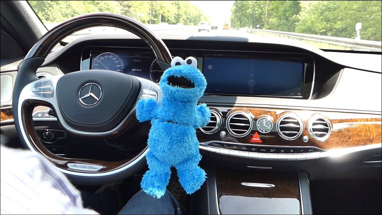 Autonomous Drive Mercedes S-Class 2017 - Cookie Monster Self Driving ...