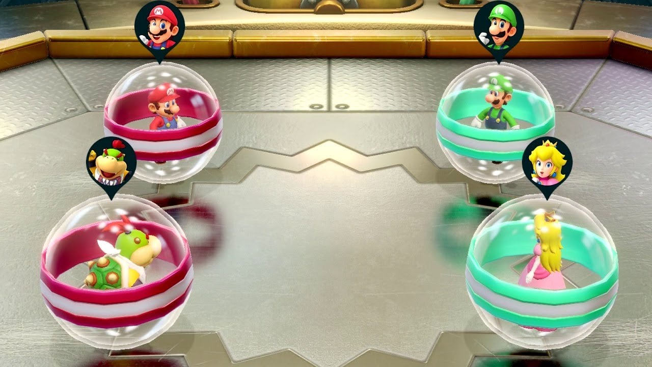 Super Mario Party - All Team Minigames - YouTube