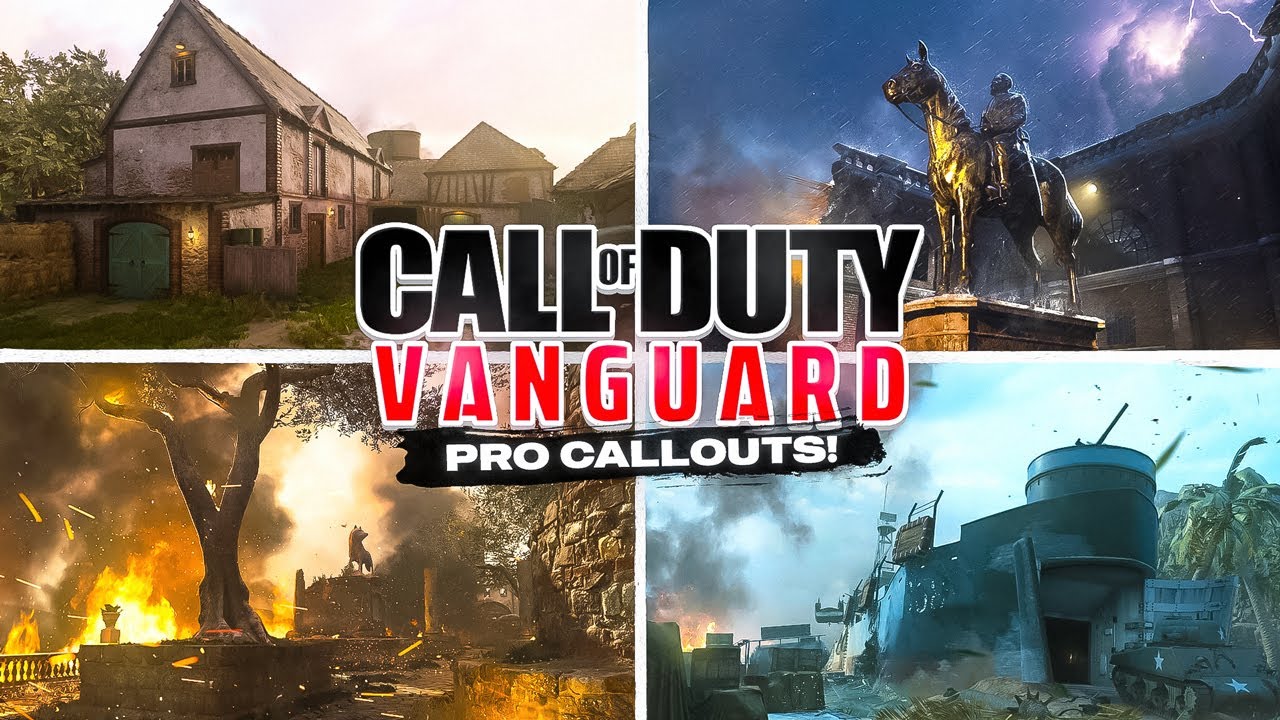 PRO PLAYER Map Callouts in Call of Duty: Vanguard! - YouTube