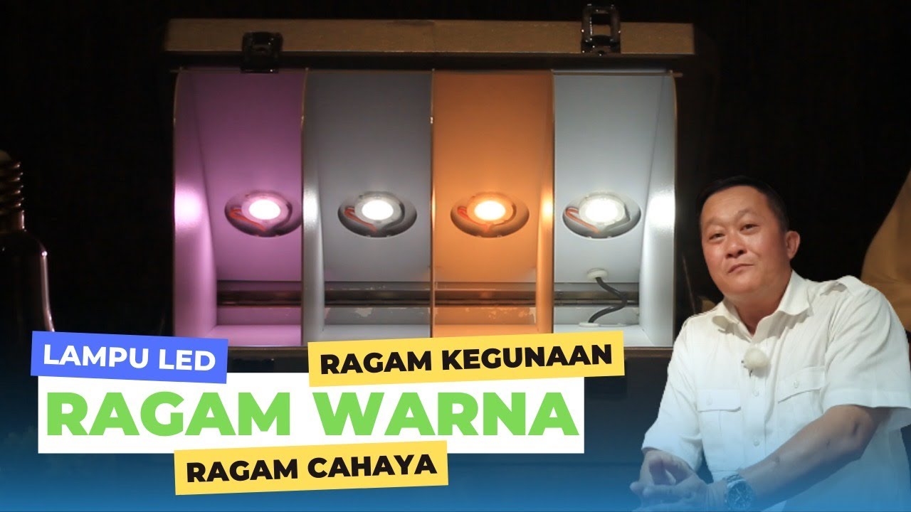 JENIS WARNA CAHAYA LAMPU LED || BEDA WARNA CAHAYA LED BEDA FUNGSI - YouTube