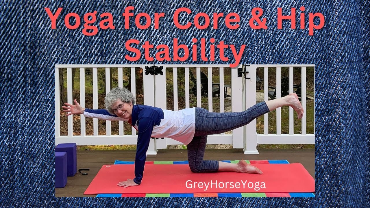 Yoga for Core & Hip Stability - YouTube