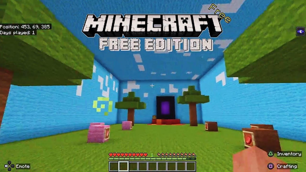 Speed Running Minecraft FREE EDITION !!! - YouTube