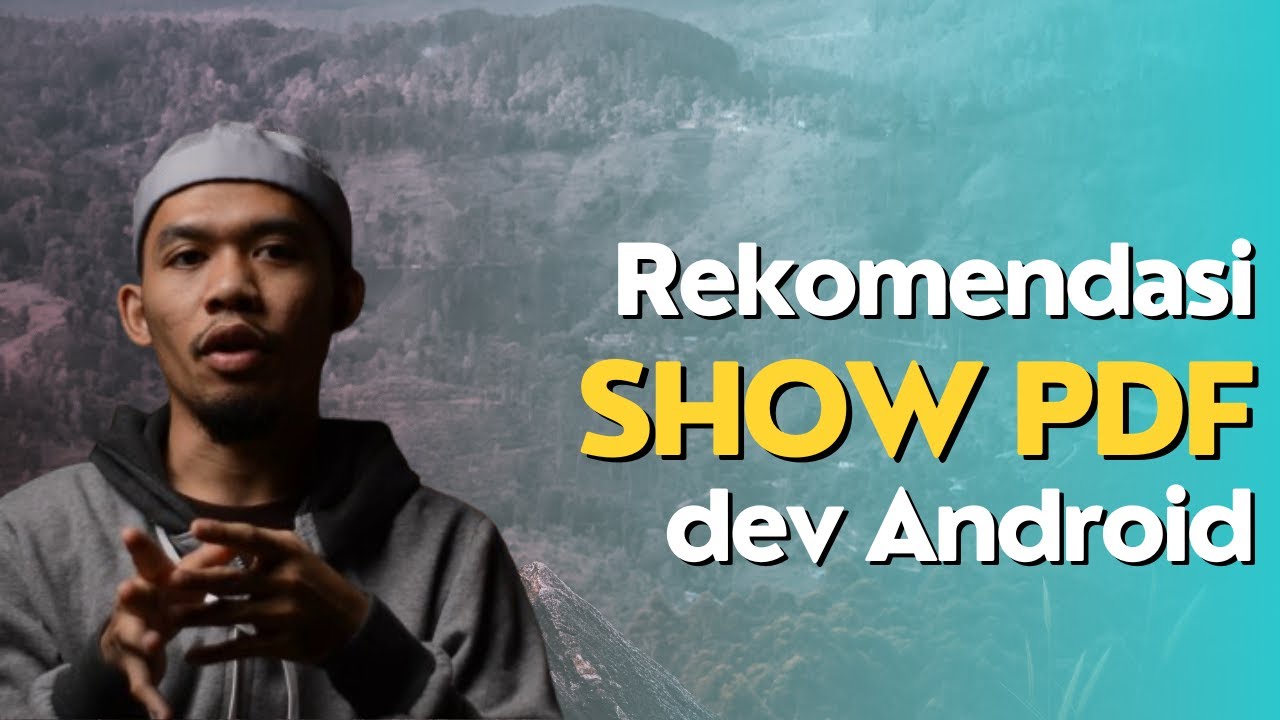 Cara Preview PDF Terbaik untuk Developer Android - YouTube