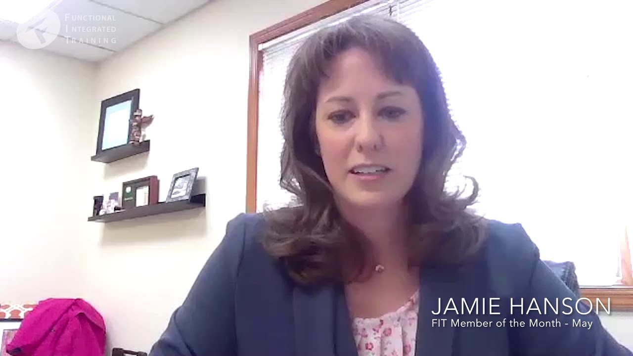 Jamie Hanson FIT's May 2020 Member of the Month - YouTube