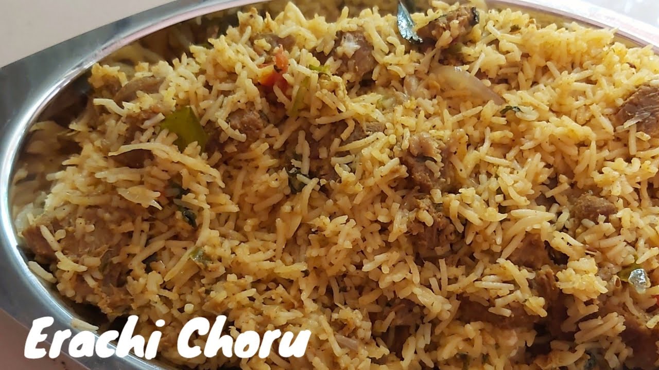 Erachi Choru Recipe//Malabar Special Erachi Choru//Simple and Easy ...