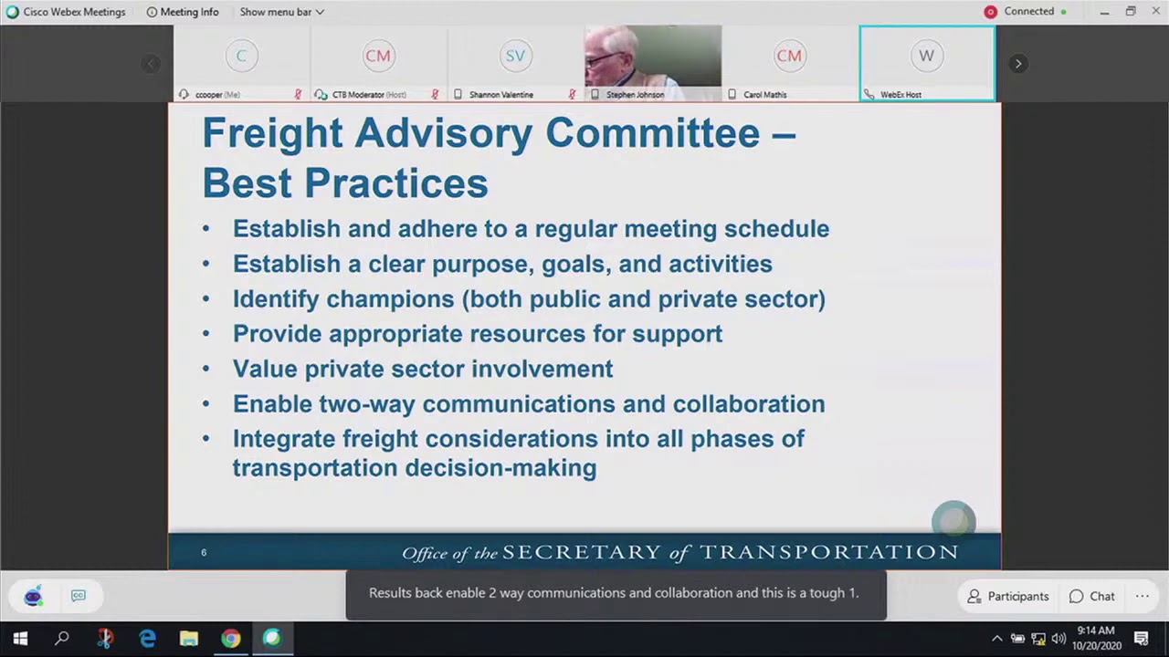Commonwealth Transportation Board Meeting - October 20, 2020 - YouTube