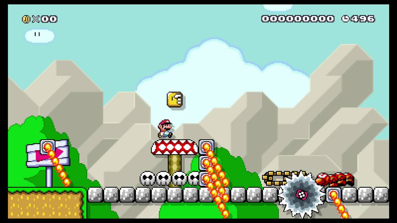 Super Mario Maker: Fire Style Great Fire ANNIHILATION - YouTube