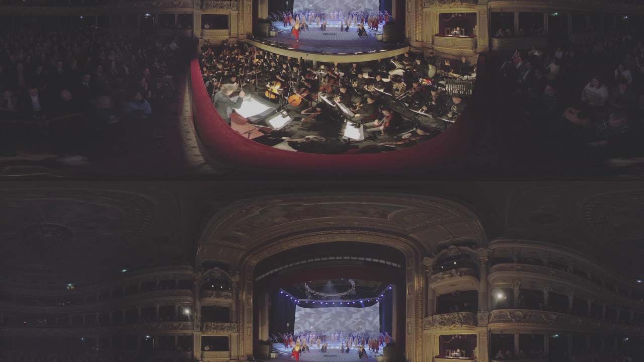 VR 360 Premiere Opera Theatre in Lviv Ukraine 2017 VR 360 8K 3D footage ...
