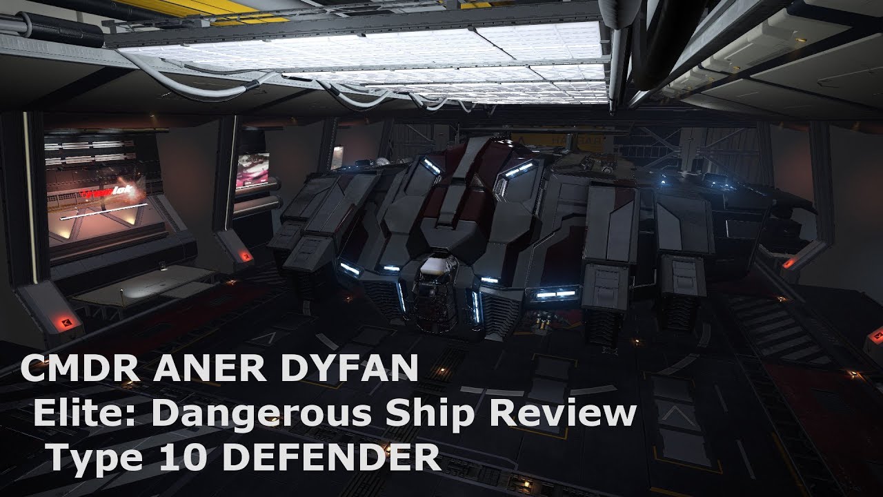 Elite: Dangerous, Ship Reviews: Type-10 Defender - YouTube