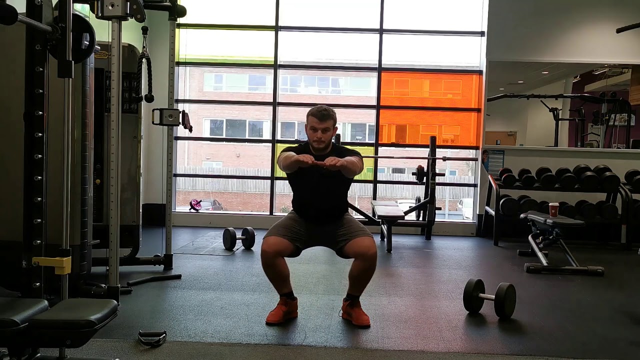 Isometric Squats - Demonstration - YouTube