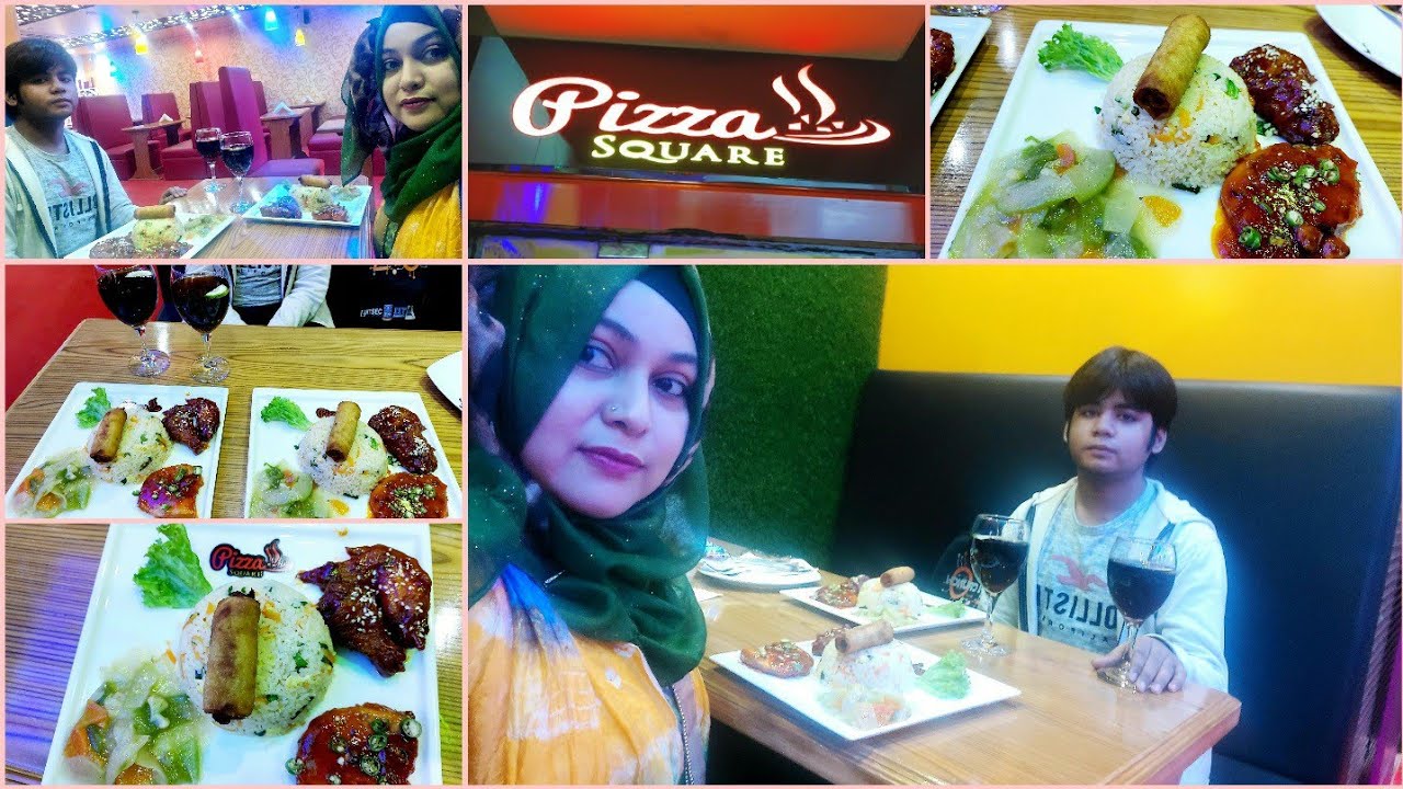 Vlog- 103|| Pizza Square, Dhanmondi😍 Food Review দিব আজ 😍😊🥰 - YouTube
