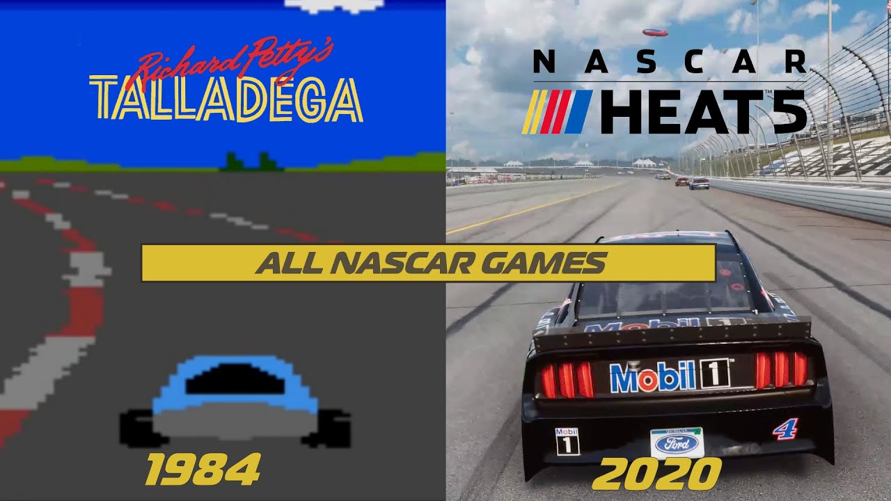 All NASCAR Games (1984 - 2020) - YouTube