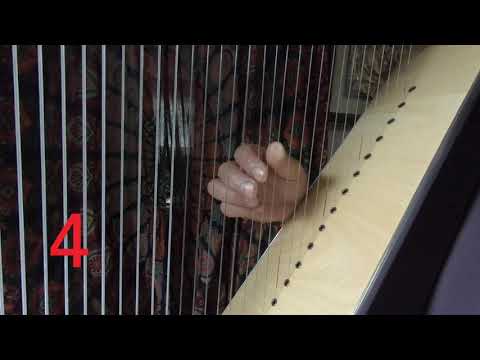 Harp 101: Learning to use your right hand - YouTube
