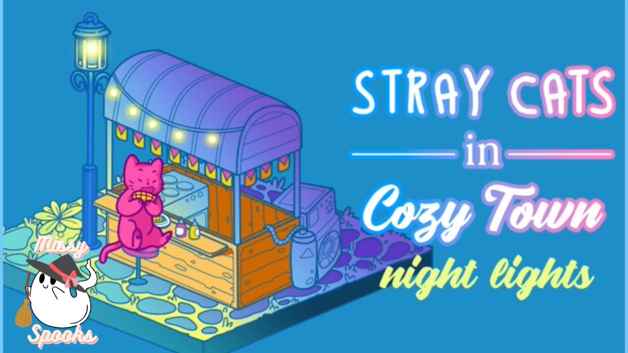 Stray Cats In Cozy Town: Night Lights DLC | Full Adorable Hidden Object ...