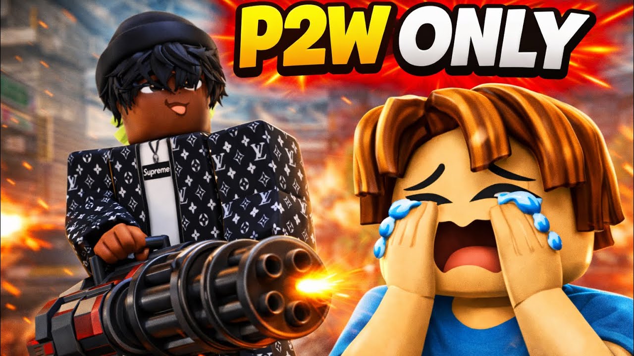 Using P2W Weapons in Roblox Rivals - YouTube