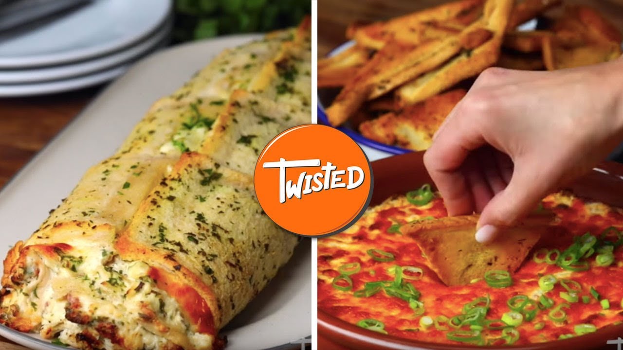 4 Amazing Garlic Bread Twists | Best Garlic Bread Recipes | Twisted ...