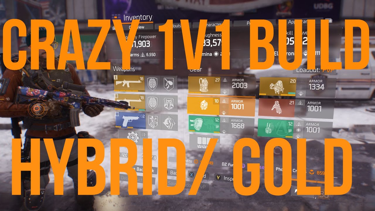 (AUS) Tom Clancy's The Division 1.8.3 - 1v1 Hybrid/Gold Build (HD ...