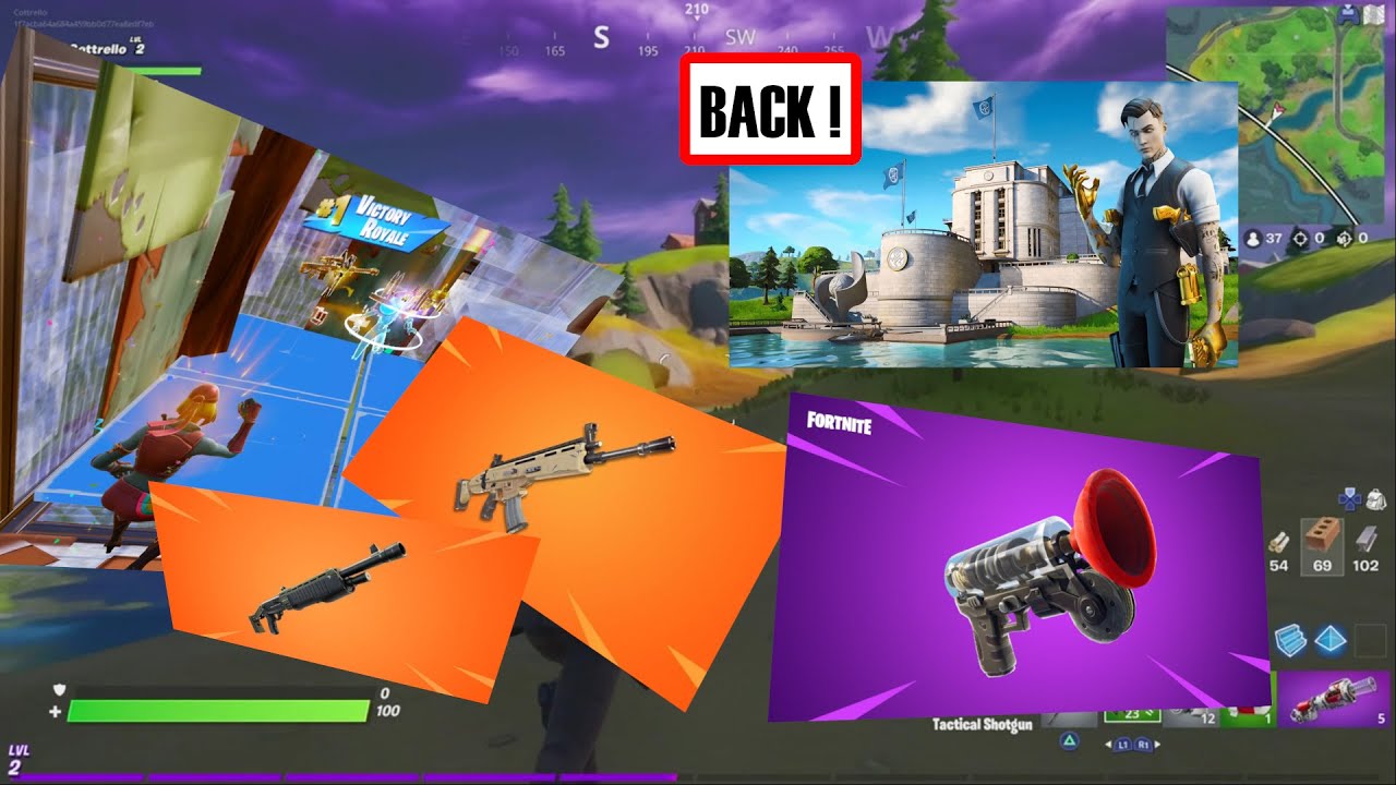 CHAPER 2 IS BACK !!! ️| Fortnite Chapter 2 Remix - my gameplay - YouTube