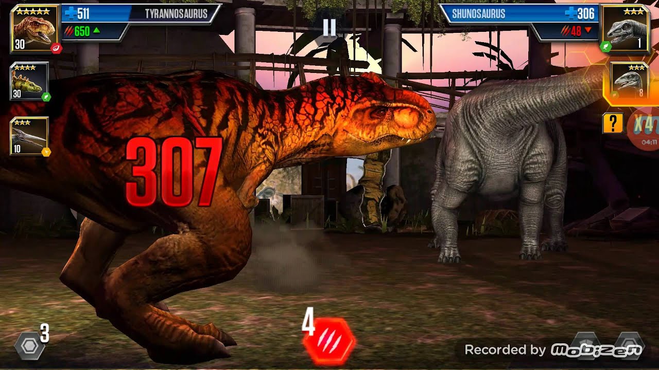 JURASSIC WORLD T-REX LVL 30 emanuel - YouTube