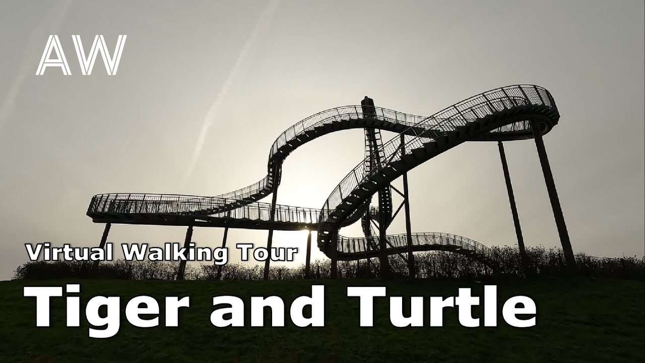 [4K] Virtual Tour of Tiger & Turtle - Magic Mountain | Duisburg ...
