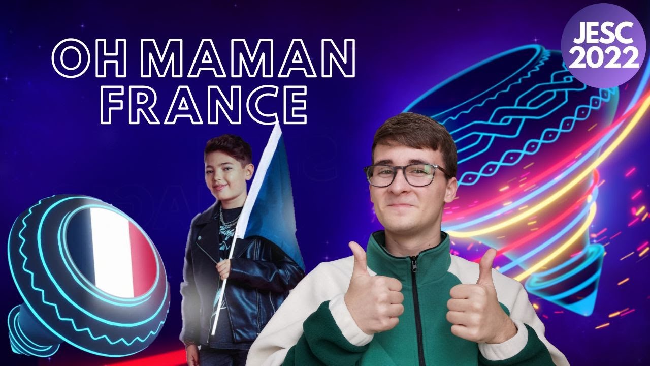 Oh Maman France Music Video Reaction 🇫🇷 JESC 2022 🇫🇷 - YouTube
