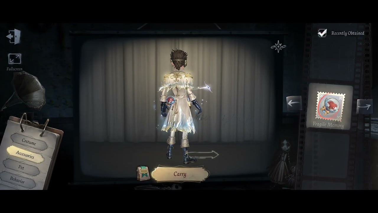 Survivor - Fragile Memory | Accessory | Identity V - YouTube