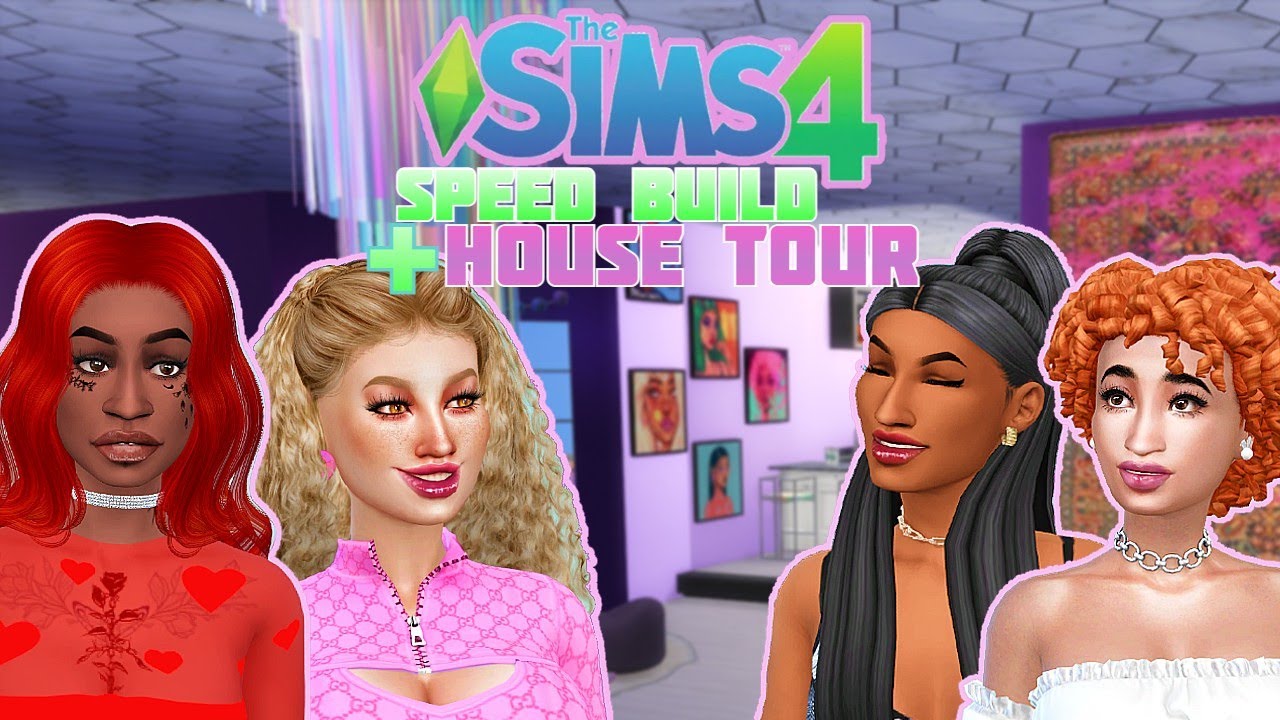 SPEED BUILD & PENTHOUSE TOUR: RAP BADDIES - YouTube
