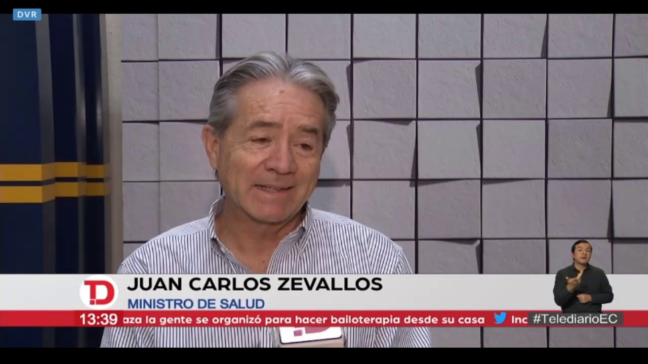 #TelediarioEC | Ministro de Salud, Dr. Juan Zevallos - YouTube